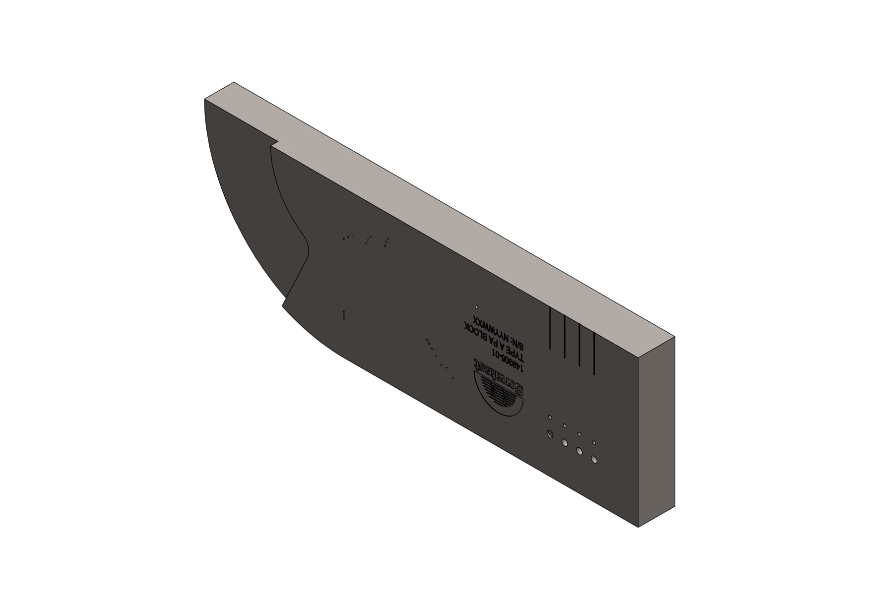 Type A Phased Array Block :: Sonatest