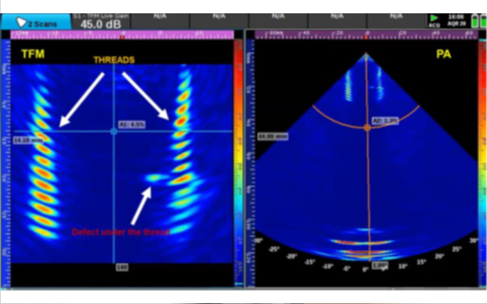 Improved Bolt Inspection with Combined Ultrasonic Techniques :: Sonatest