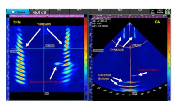 Sensitivity Response of Total Focusing Method (TFM) for Weld Inspection Versus Other Methods ...